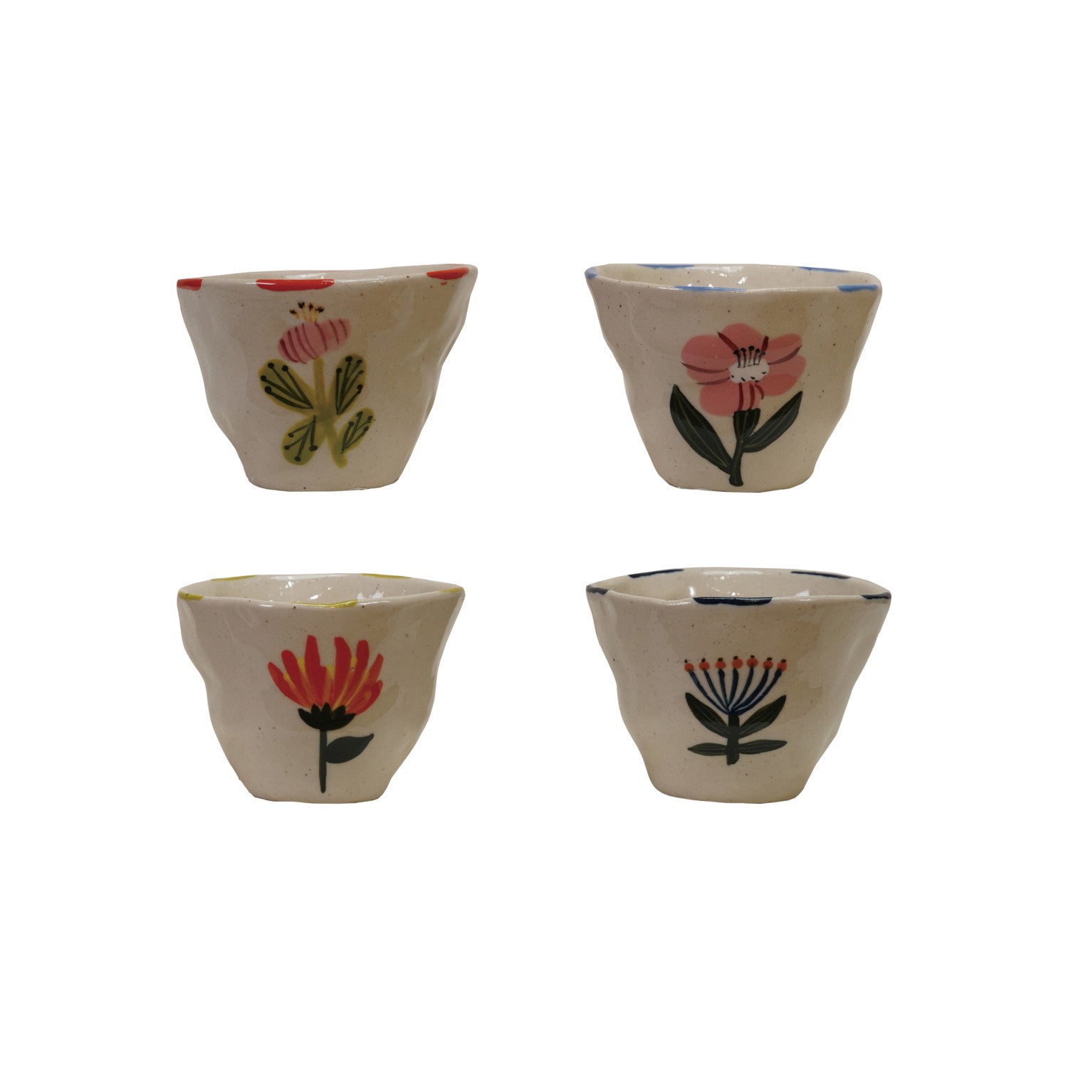 Ceramic Flower Pinch Pot – Peony & Poppy