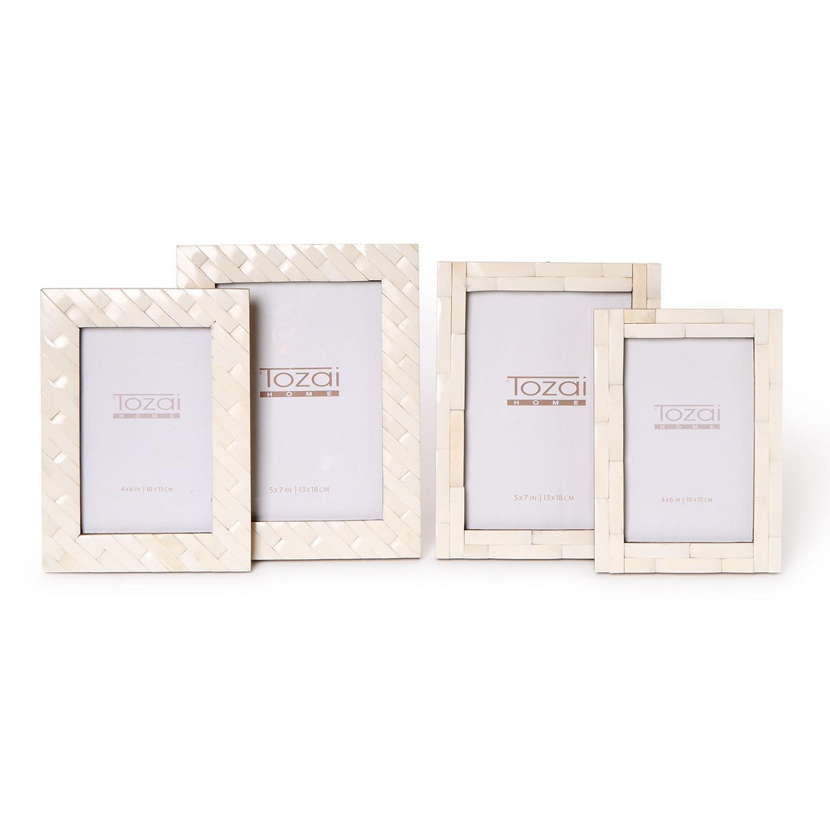 Bone Mosaic Frames in 4x6